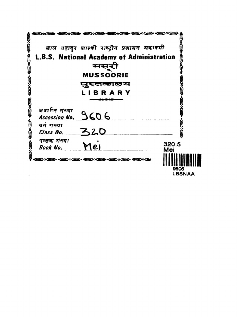 The Myth of Ruling Class Gaetano Mosca and The Elite by James H Meisel ...