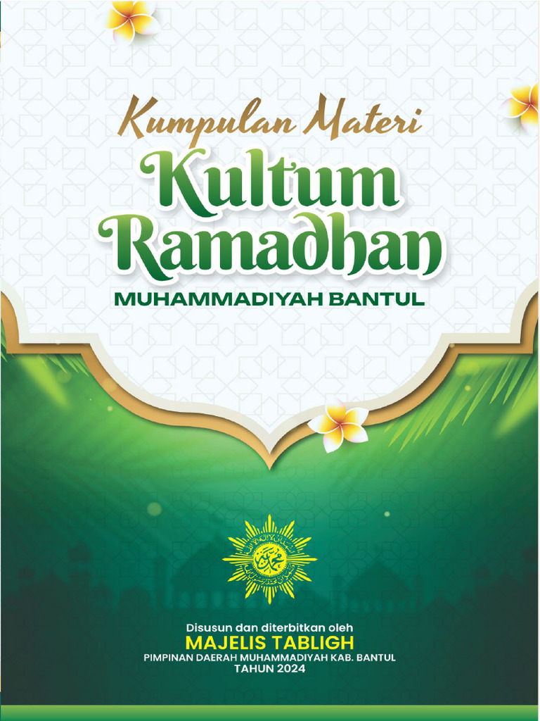 006 Materi Kultum Ramadhan MT PDM Bantul - Keutamaan Sedekah Di Bulan Ramadhan | PDF