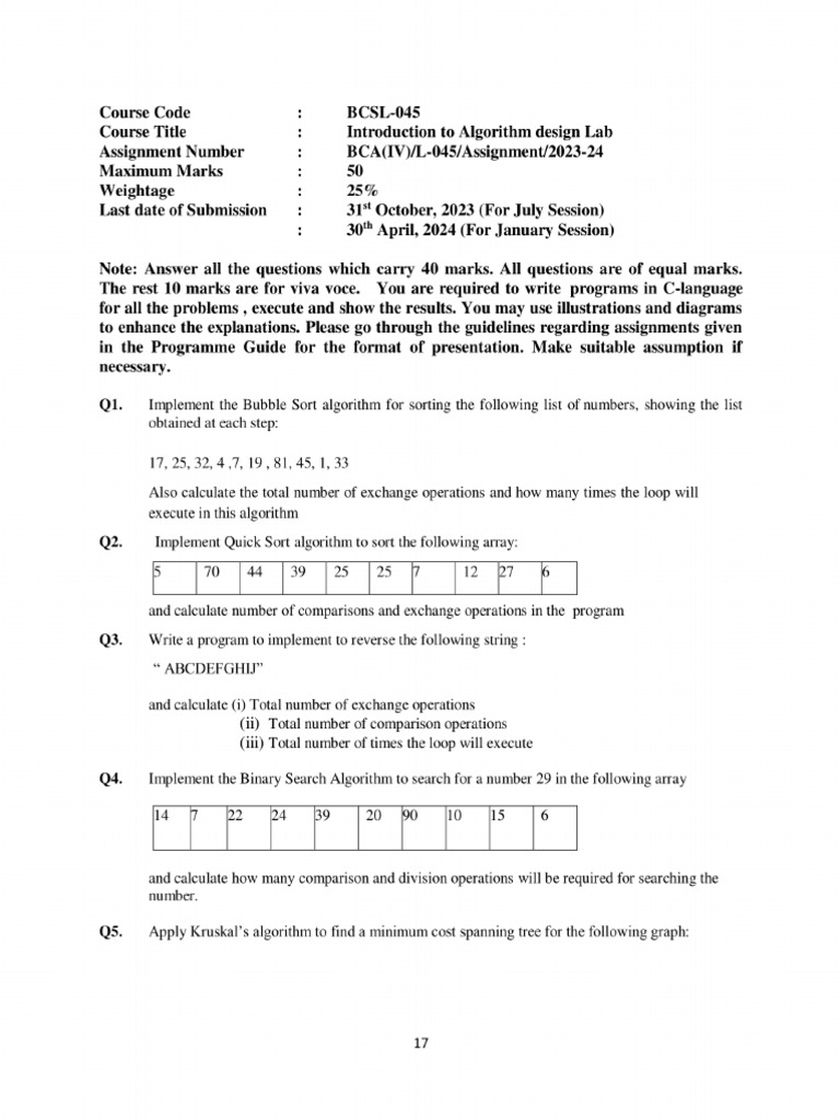 BCSL-045 (2023-24) Solved Assignment | PDF