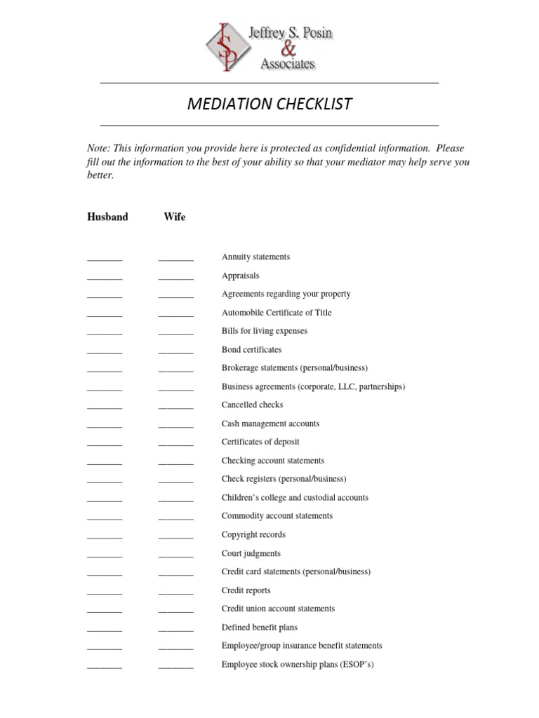 Mediation Packet | PDF | Mediation | Child Support Mediation Packet | PDF | Mediation | Child Support