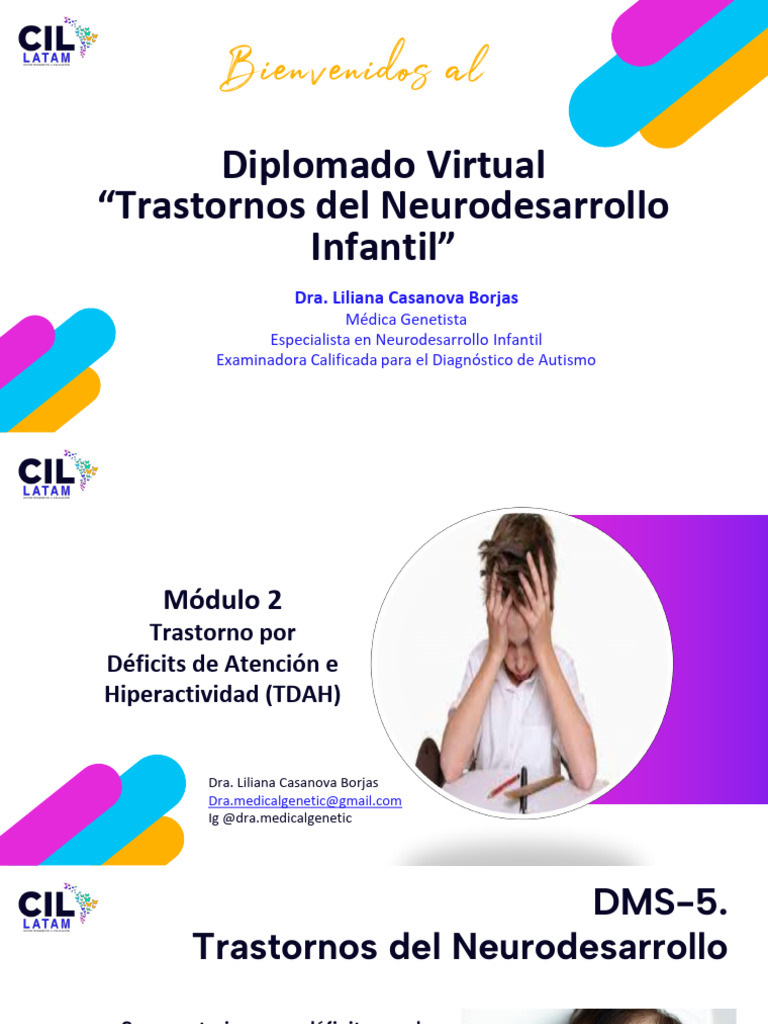 TDN Módulo 2. Tdah Cil Latam | PDF | Desorden hiperactivo y deficit de ...