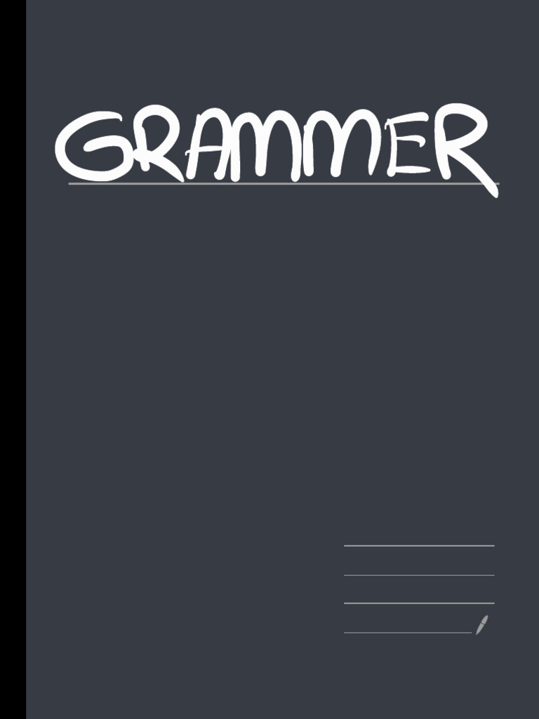 Grammer | PDF
