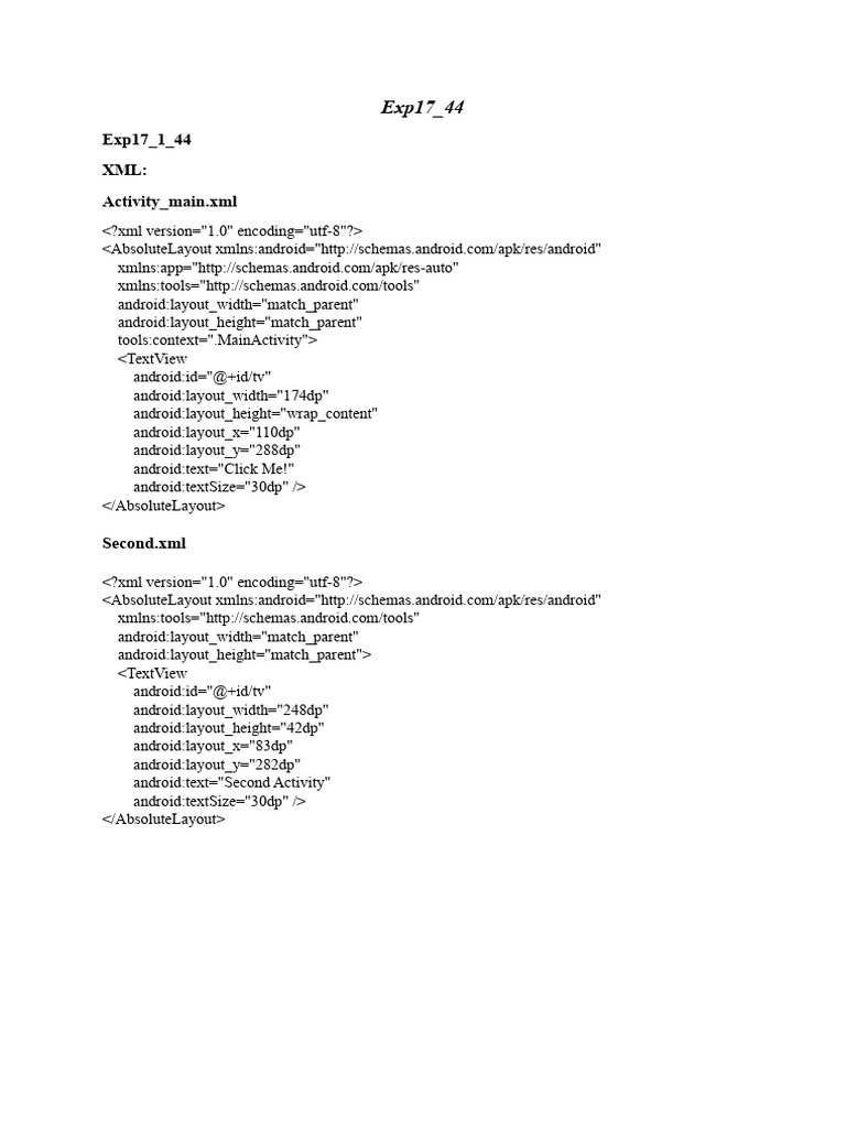 Exp17 Mad | PDF | Android (Operating System) | System Software