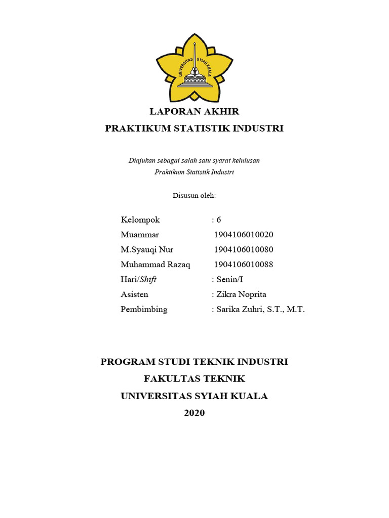 Laporan Akhir Kel 6 Revisi | PDF