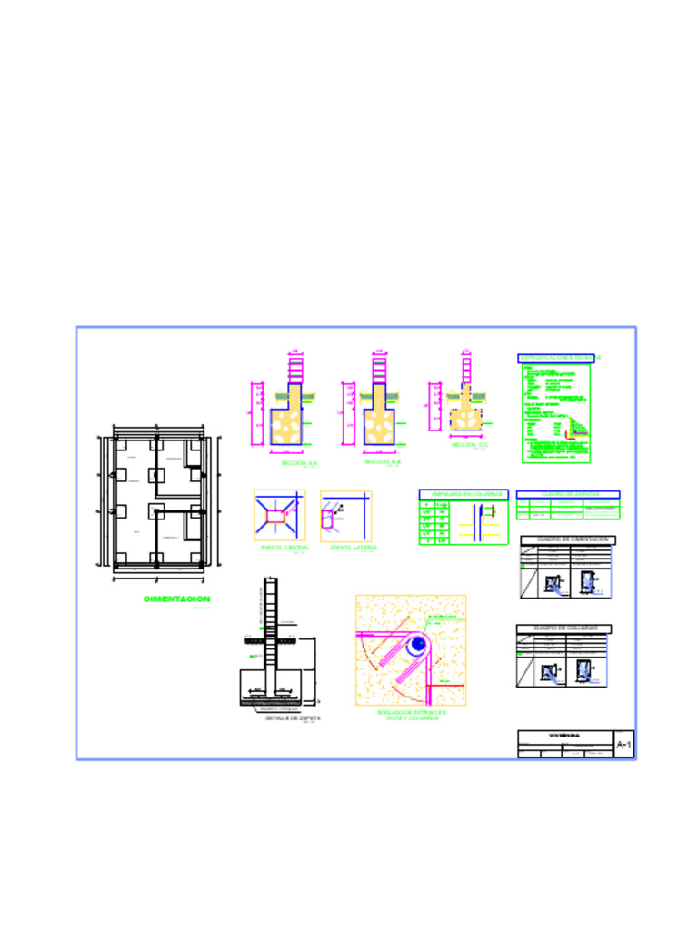 Cimentacion Casa | PDF | Ingeniería estructural | Ingeniero civil