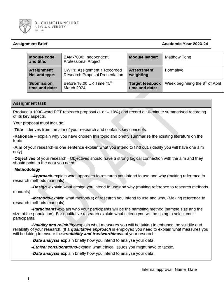 BAM-7030-CWF1-Research Proposal Presentation(4)(1) | PDF | Qualitative ... BAM-7030-CWF1-Research Proposal Presentation(4)(1) | PDF | Qualitative ...