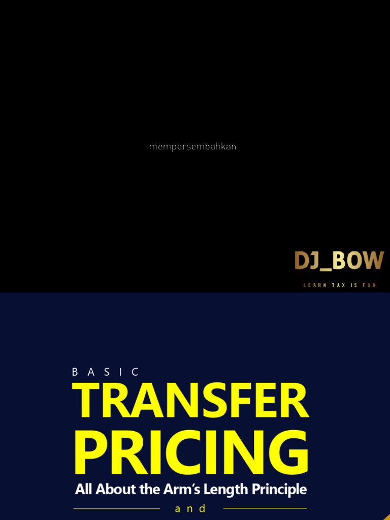 Metode dan Prinsip Transfer Pricing | PDF | Pengelolaan Keuangan & Uang
