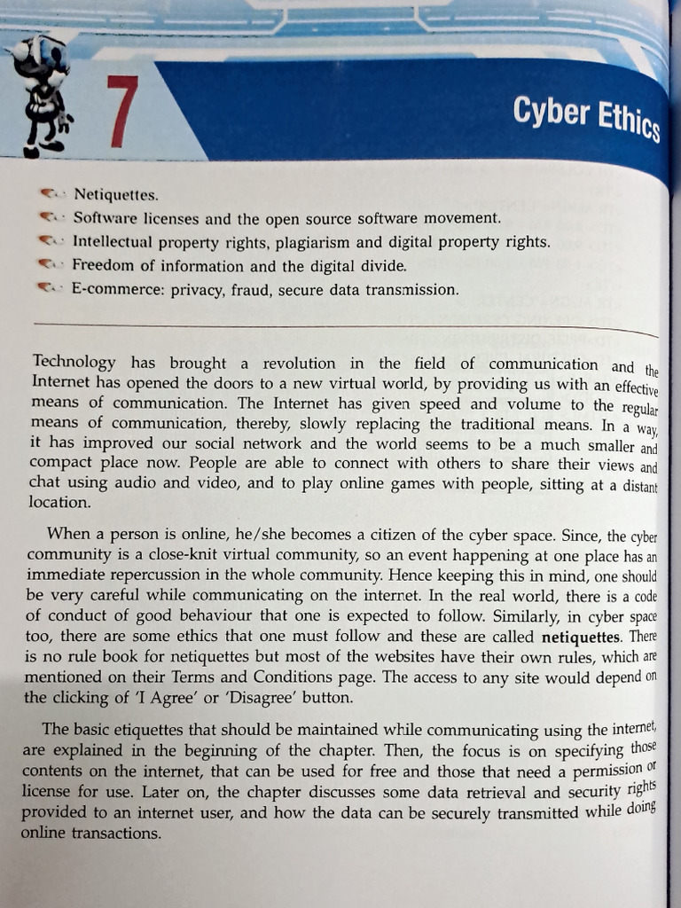 Cyber Ethics | PDF
