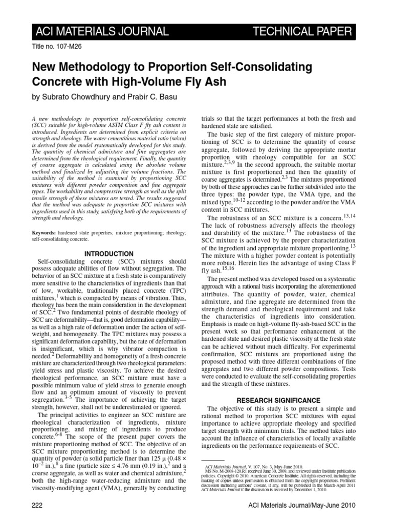 107-m26 | PDF | Concrete | Cement