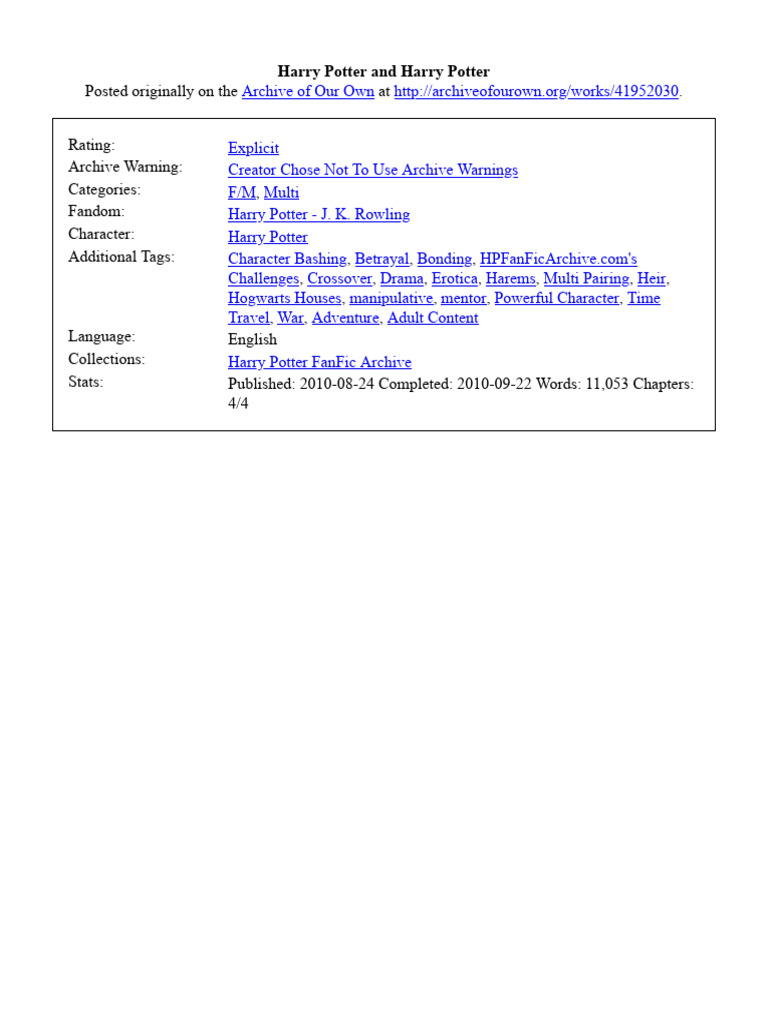 Harry_Potter_and_Harry | PDF | Harry Potter