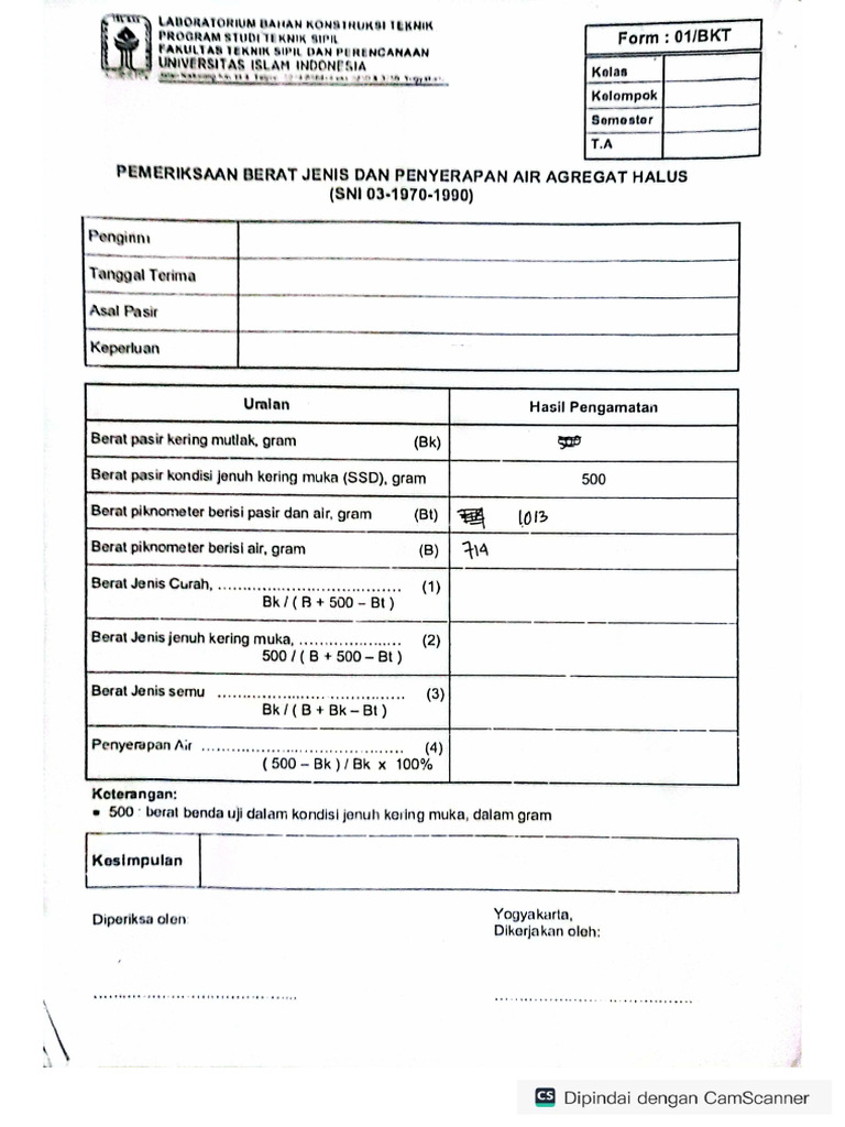 Form Agregat | PDF