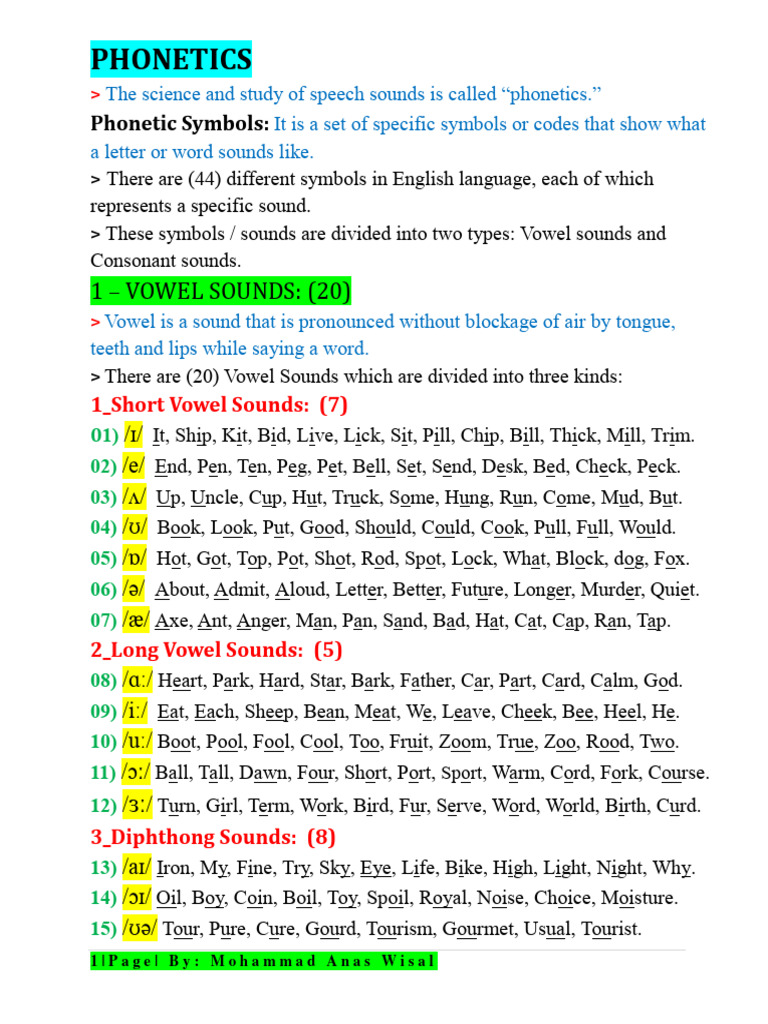 Phonetics | PDF | Phonetics | Vowel Phonetics | PDF | Phonetics | Vowel