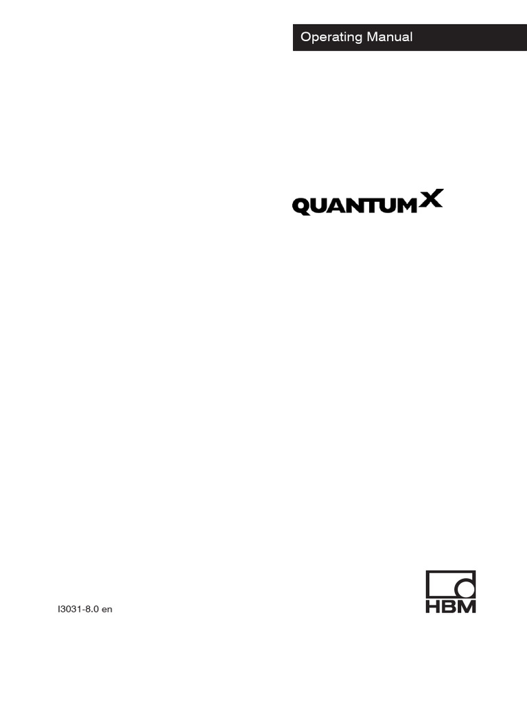 Quantumx mx840 | PDF | Safety | Computer Network
