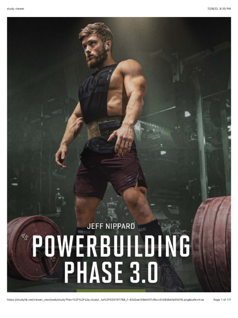 Jeff Nippard Power Building Phase 3 | PDF