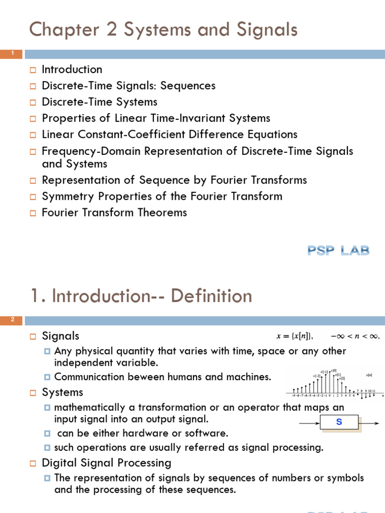 chap2 | PDF | Fourier Transform | Telecommunications Engineering