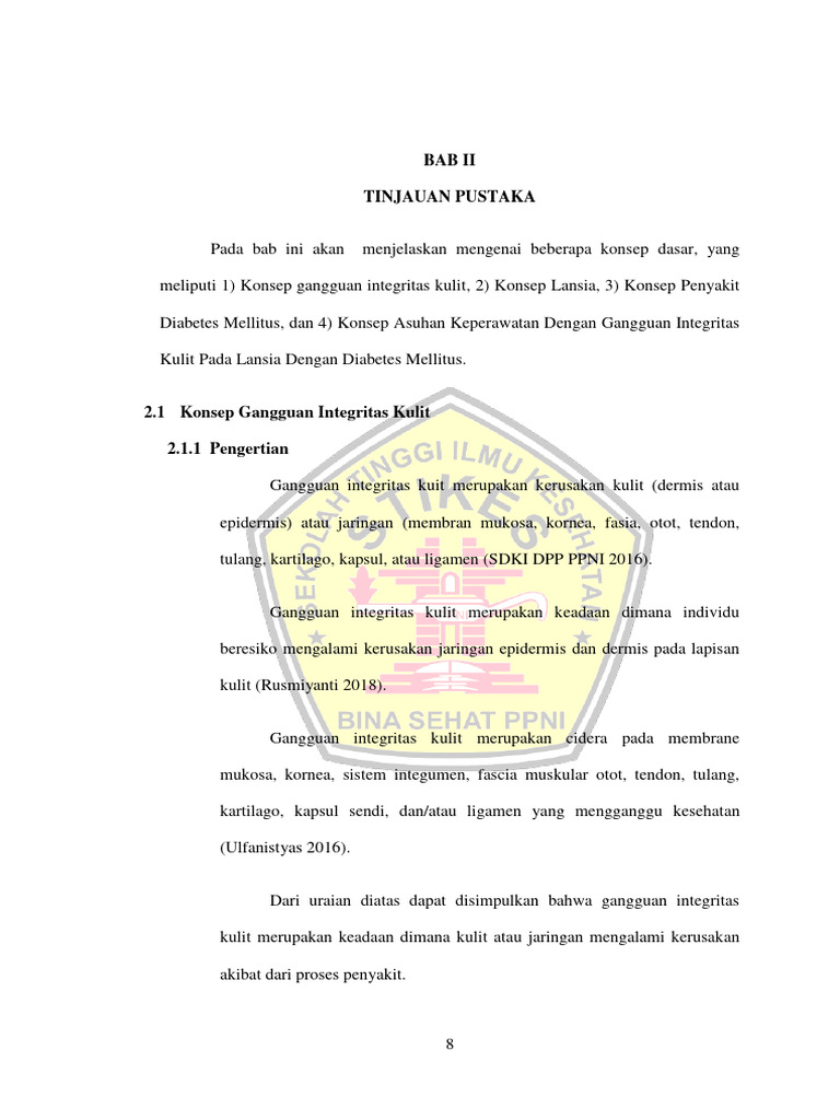 Integritas Kulit | PDF