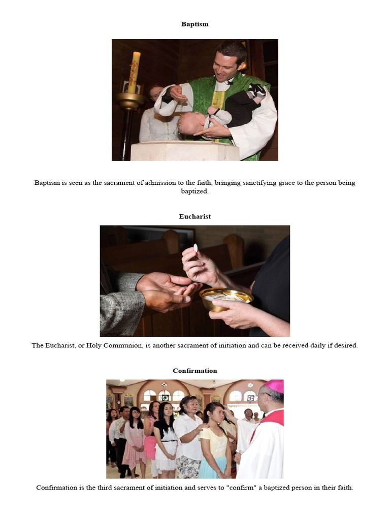 The 7 sacraments