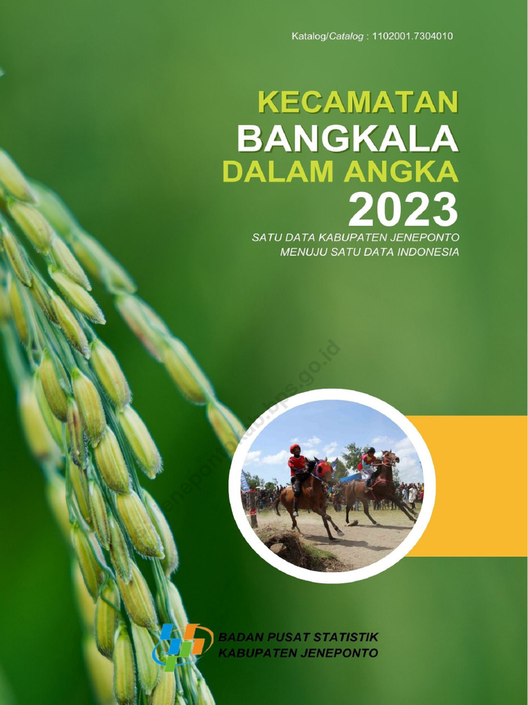 Statistik Kecamatan Bangkala 2022 | PDF