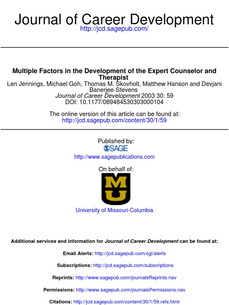 Development of Therapist | PDF | Counseling Psychology | Psychotherapy