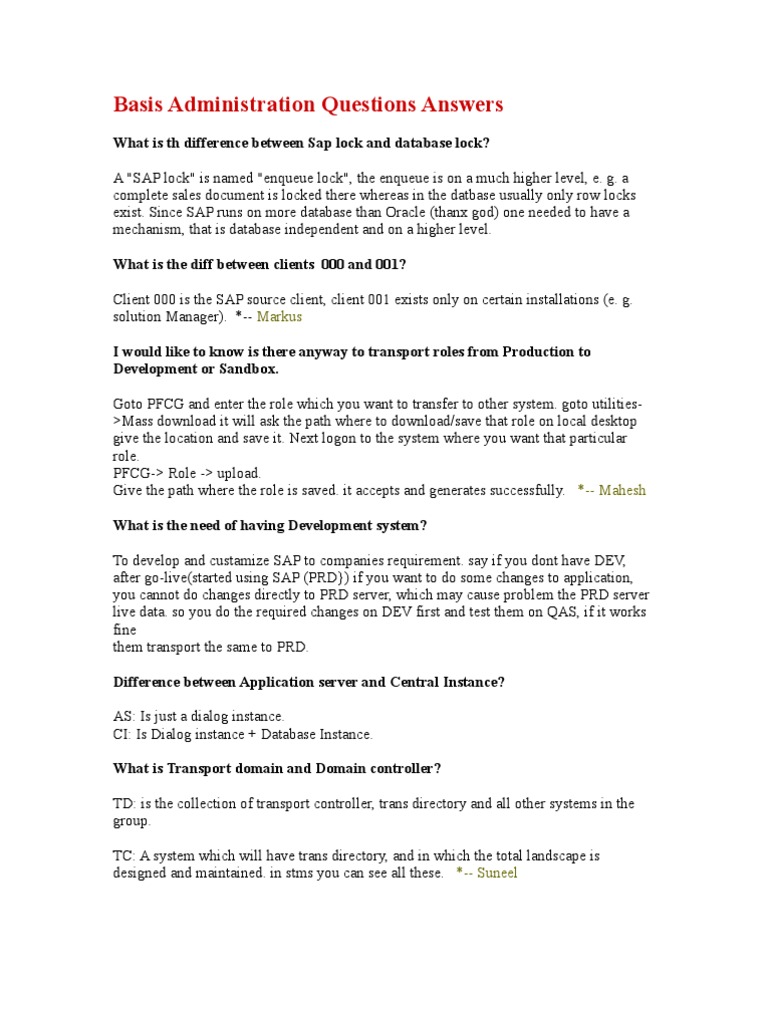 Basis Administration Questions Answers | PDF | Databases | Oracle Database