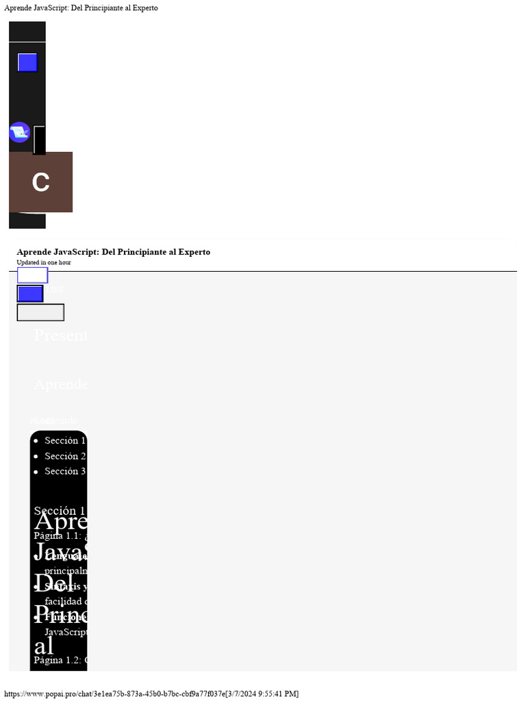 Aprende JavaScript Del Principiante Al Experto | PDF | Script Java | Aplicación web