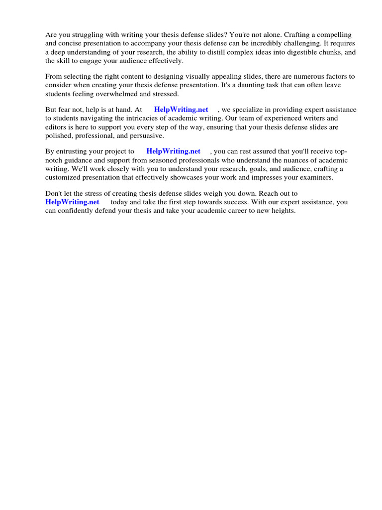 Thesis Defense Slides Sample | PDF | Thesis | Microsoft Power Point