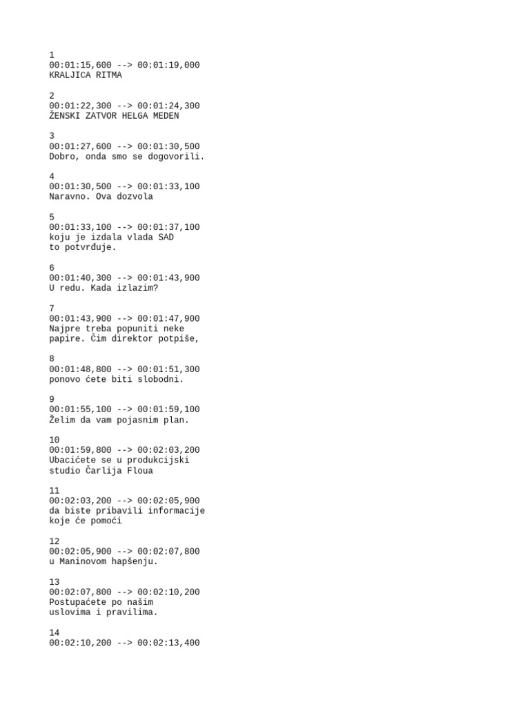 EP6 - Kraljica Ritma | PDF