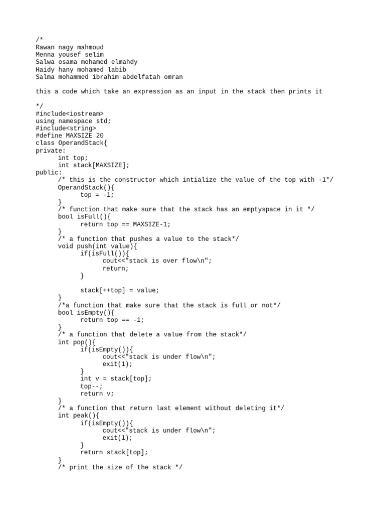 New Infix Pdf Notation Object Oriented Programming 6086