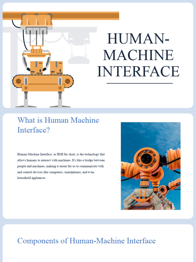 Industrial Machines Pitch Deck | PDF | User Interface | Graphical User Interfaces