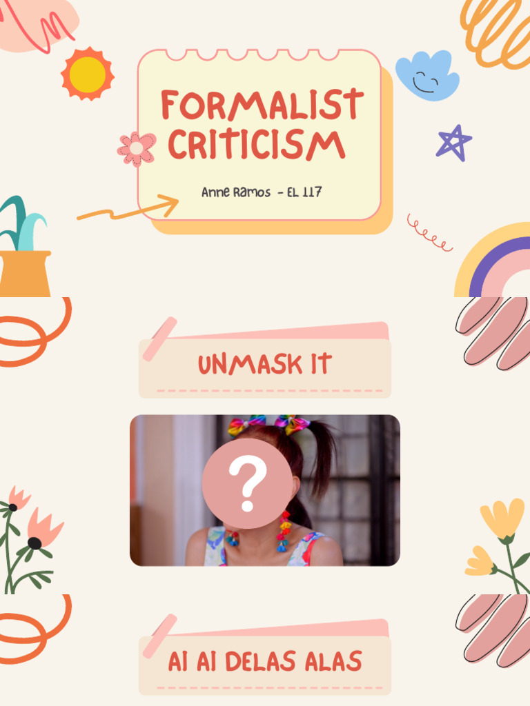Formalist Criticism | PDF