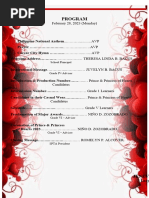Coronation Programme | PDF | Ceremonies | Royalties