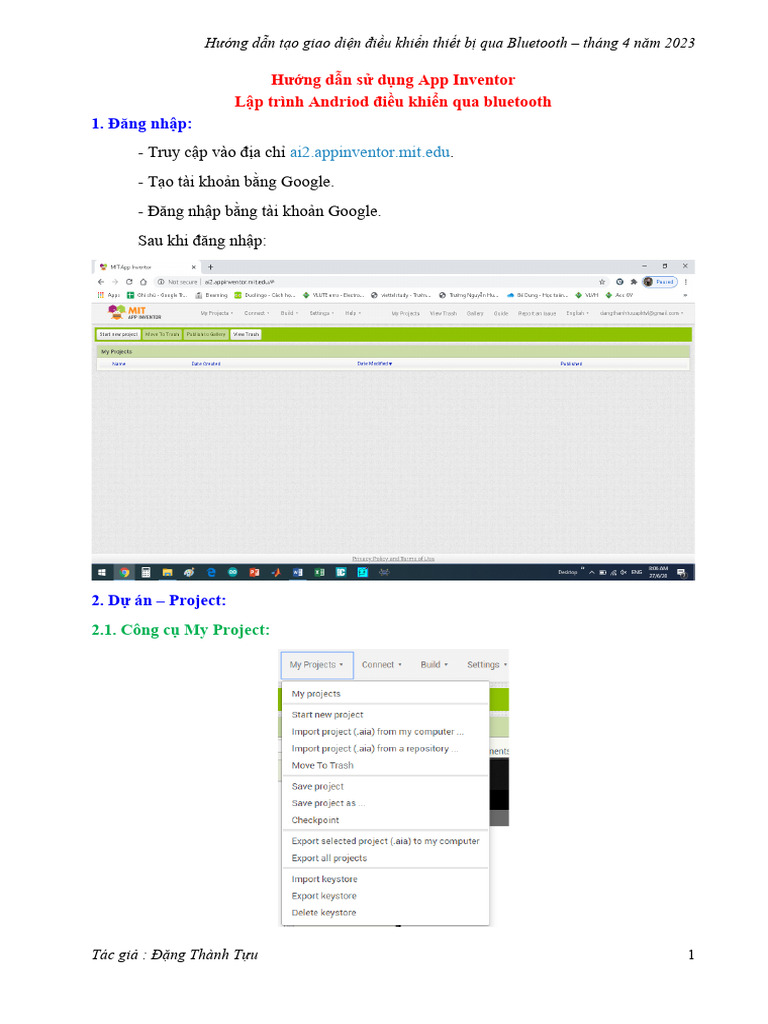 GUI Android Bluetooth | PDF
