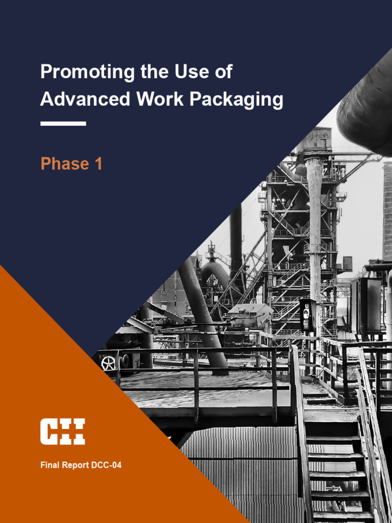 CII Promoting The Use AWP | PDF | Methodology | Project Management