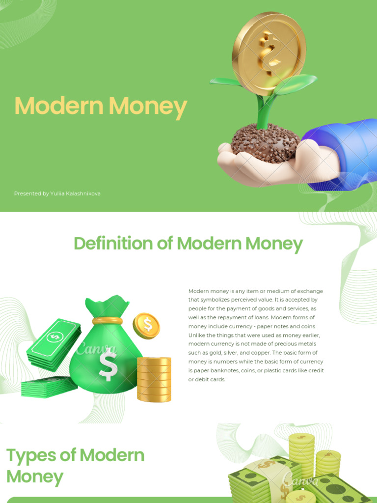 Modern Money | PDF | Money | Currency