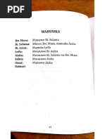 Hadithi Za Kiswahili | PDF