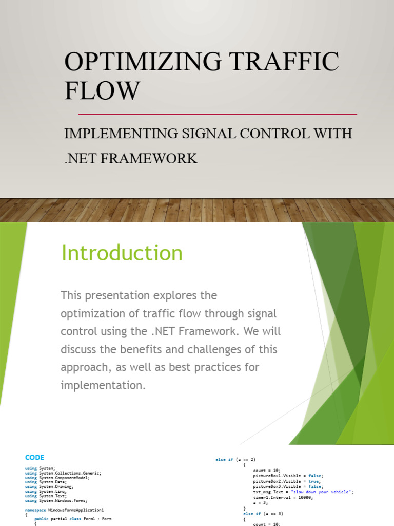 Optimizing Traffic Flow | PDF | Computer Science | Software Development