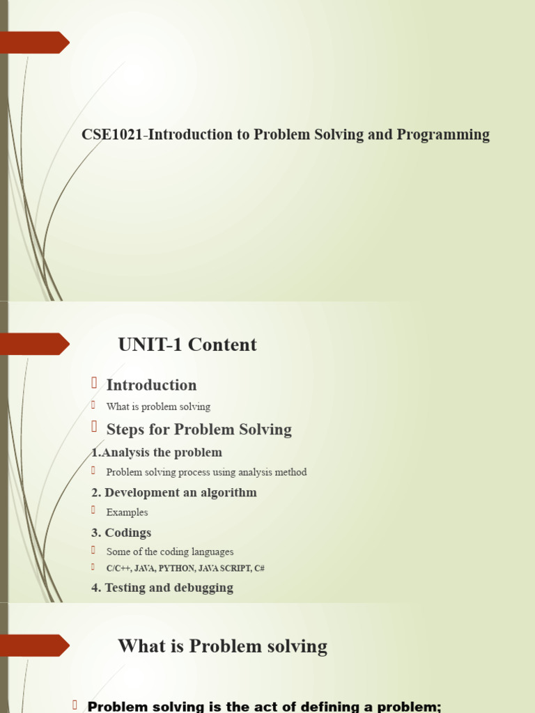 Lecture 1 Pdf Computer Programming Computer Program 1912