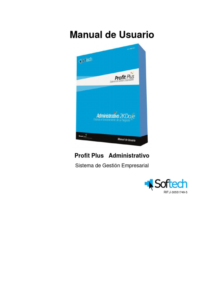 Manual de Usuarios Profit Plus (Administrativo) - Repaired | PDF ...