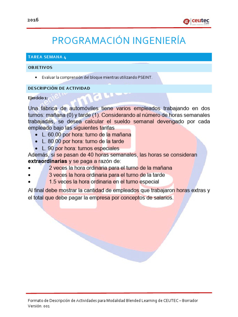 Tarea Semana 4 | PDF | Tecnología e ingeniería Tarea Semana 4 | PDF | Tecnología e ingeniería