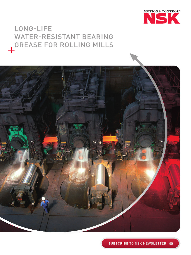 Water-Resistant Grease for Mills | PDF | Bearing (Mechanical) | Lubricant