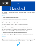 10 Reglas Básicas de Handball | PDF