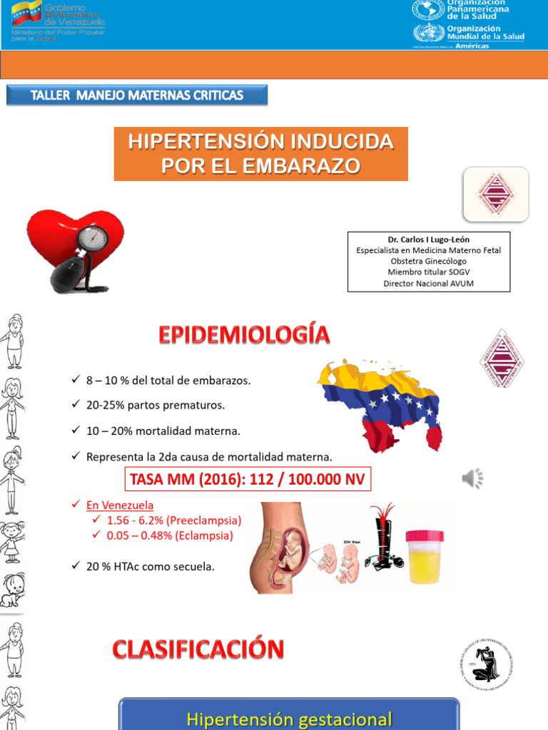 Hipertensión en el Embarazo: Riesgos y Manejo | PDF
