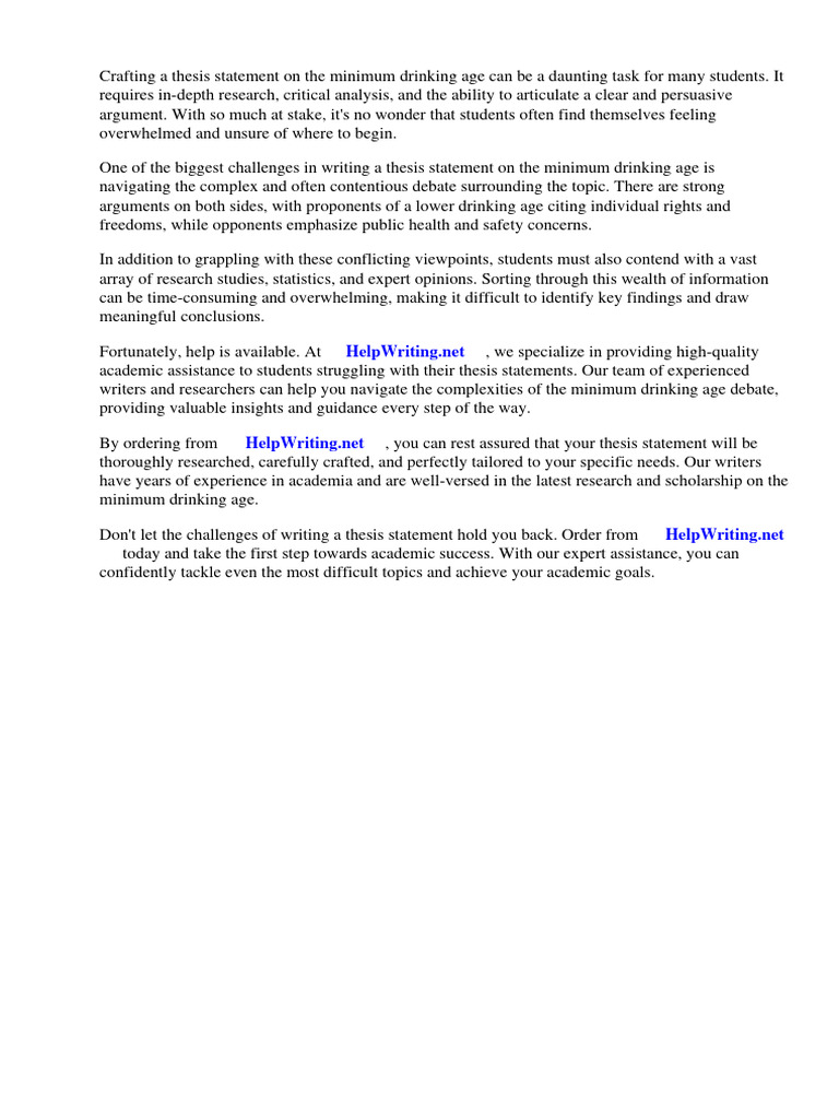 Legal Drinking Age Debate in Jamaica | PDF | Adolescence | Alcoholic ...