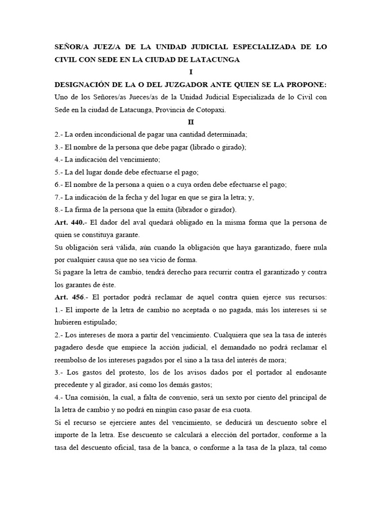 lddddd | PDF | Pagaré | Dinero