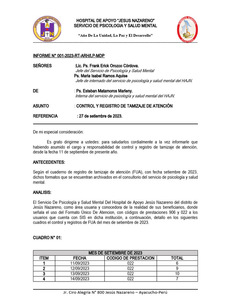 INFORME N | PDF
