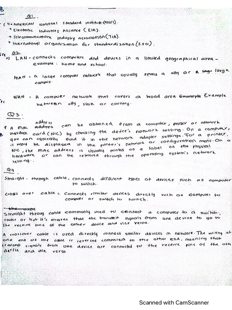 Eoc Networking | PDF