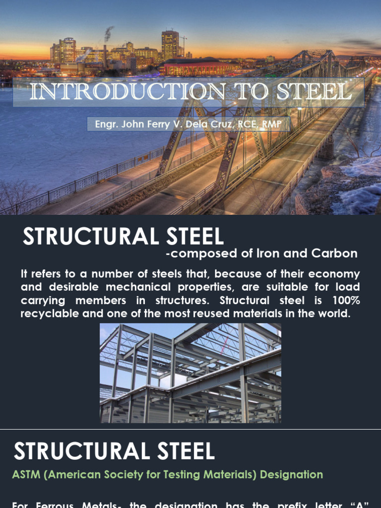 Introduction To Steel | Download Free PDF | Deformation (Engineering ...