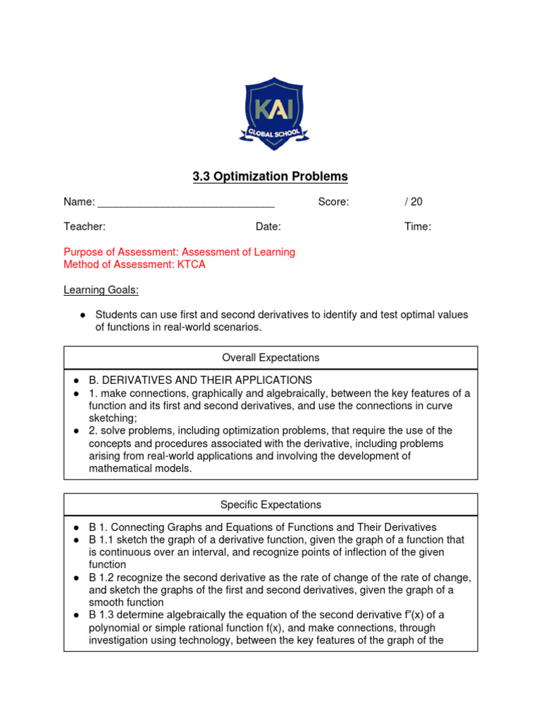 Solving Real-World Optimization Problems | PDF | Function (Mathematics ...