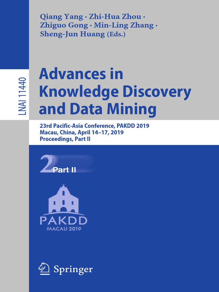 Advances in Knowledge Discovery and Data Mining | PDF | China | World Politics