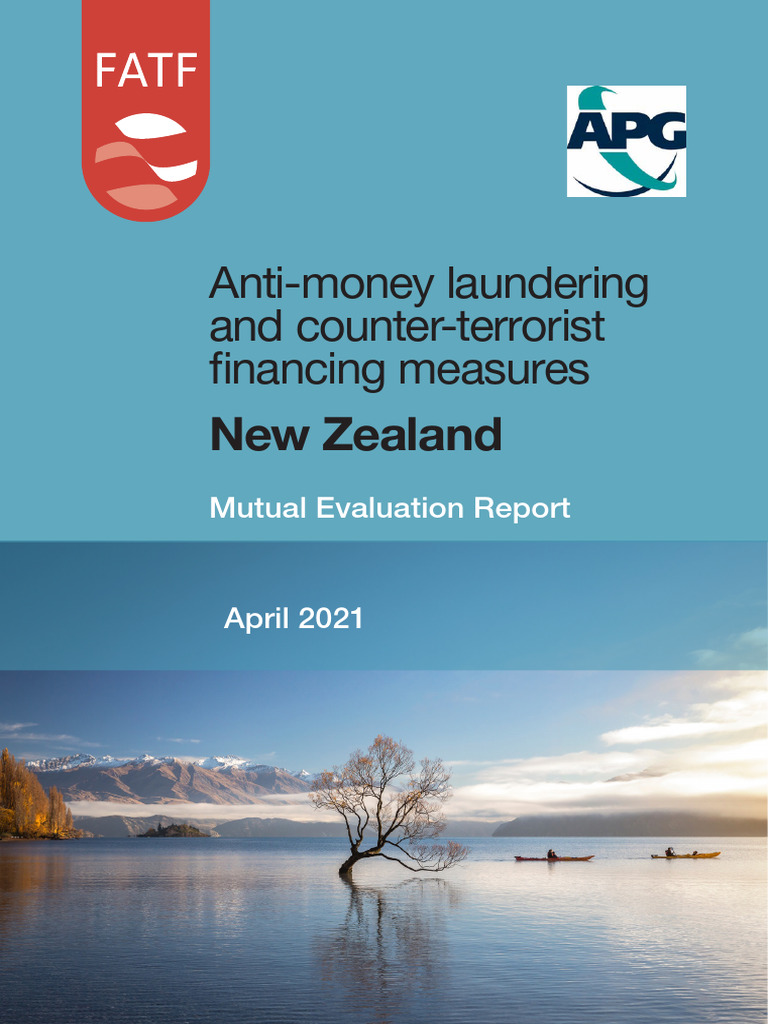 Mutual Evaluation Report New Zealand 2021 | PDF | Money Laundering ...